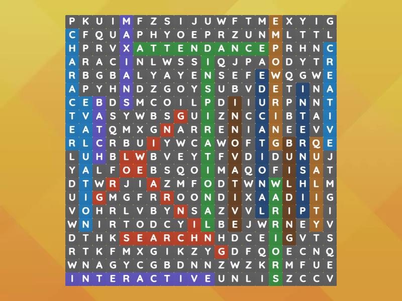 Games - Wordsearch