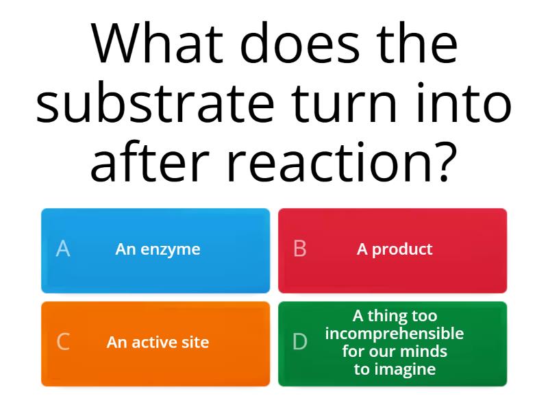 Enzymes - Quiz