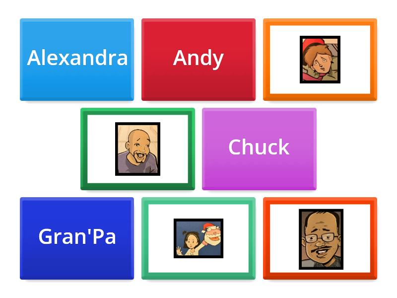 Character Identification - Flip tiles