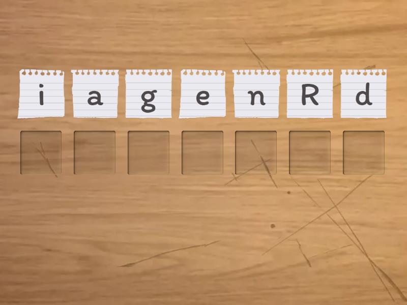 A1. Hobbies : wordsearch - Anagrama