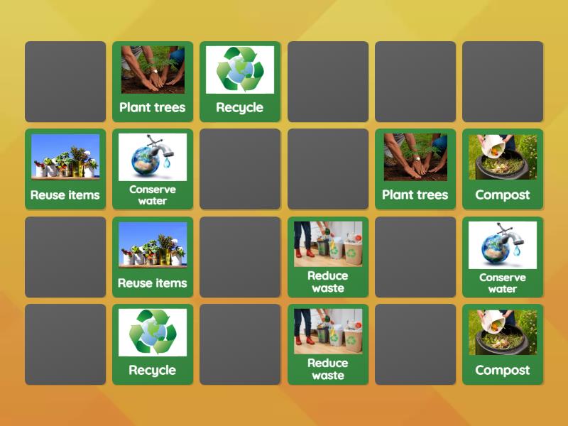 #11 - Environmental awareness - Matching pairs