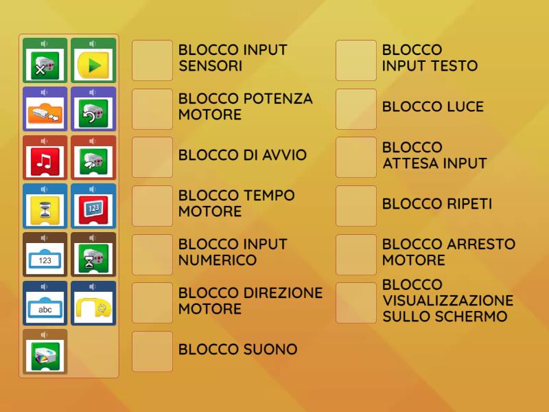 Blocchi di programmazione LEGO WEDO 2.0 - Match up