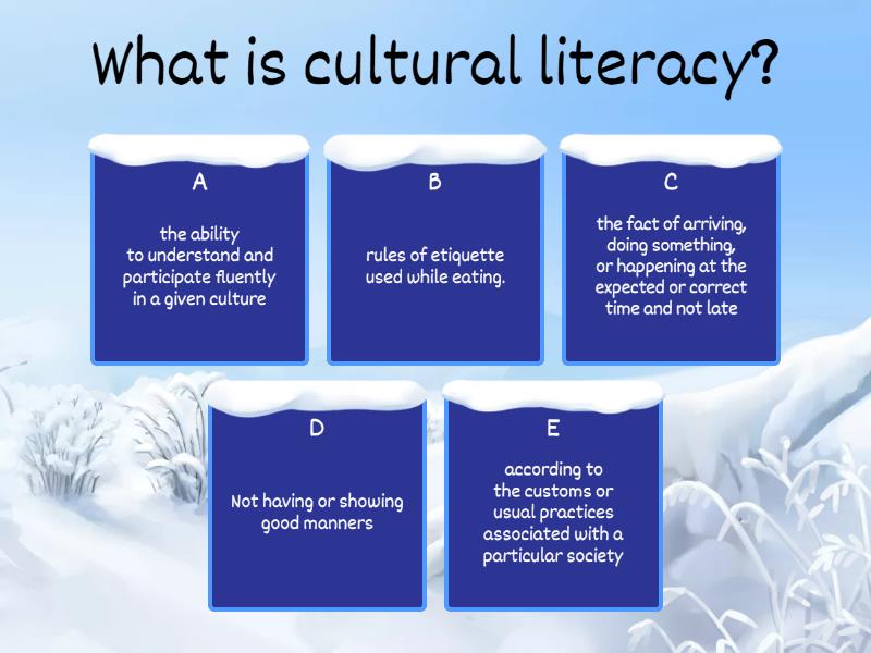 C3 VOCABULARY - Quiz