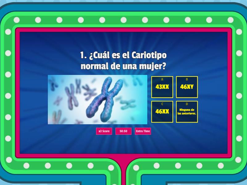 Preparo mi Prueba "CARIOTIPO NORMAL" - Game show de TV