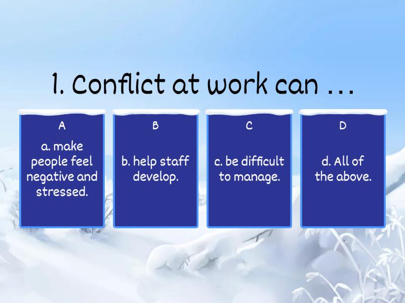 Task 1 Circle the correct option to complete the sentences. - Cuestionario