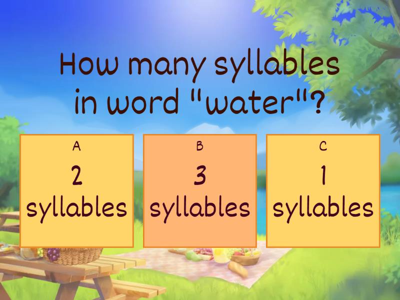 syllabs - Quiz