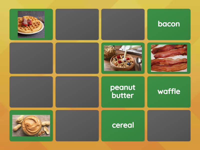 29. BREAKFAST - Matching pairs