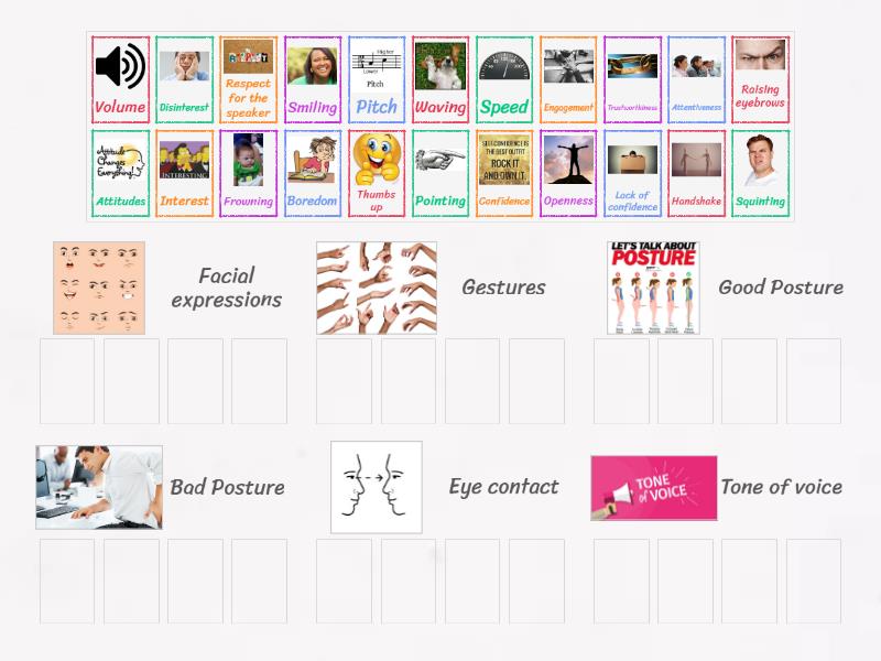 Body Language - Group sort