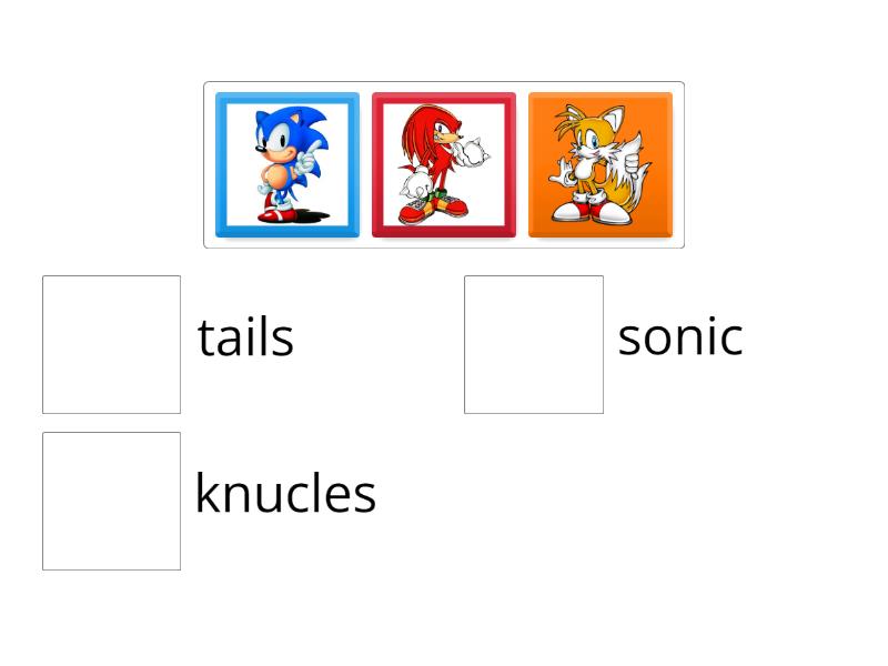 Sonic - Match up