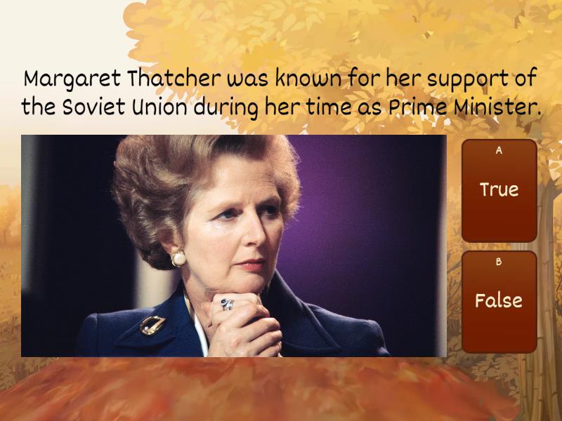 Margaret Thatcher - Quiz