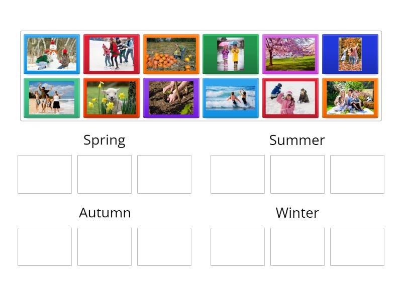 AS2 U7 Seasons - Group sort