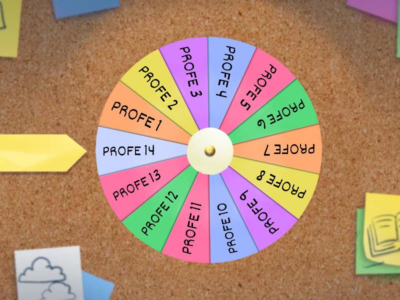 Juego de roles - Spin the wheel