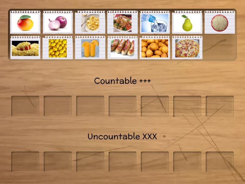 Countable uncountable groups - Group sort