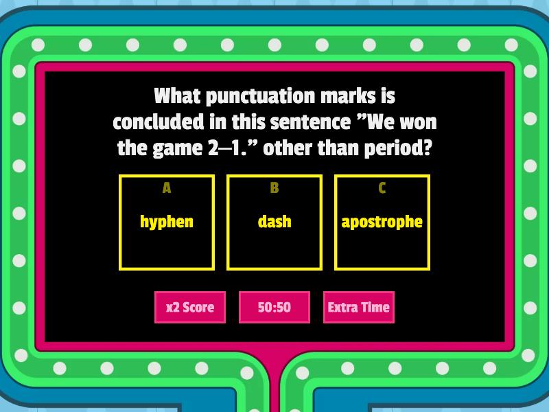 What is collect answer? - Gameshow quiz