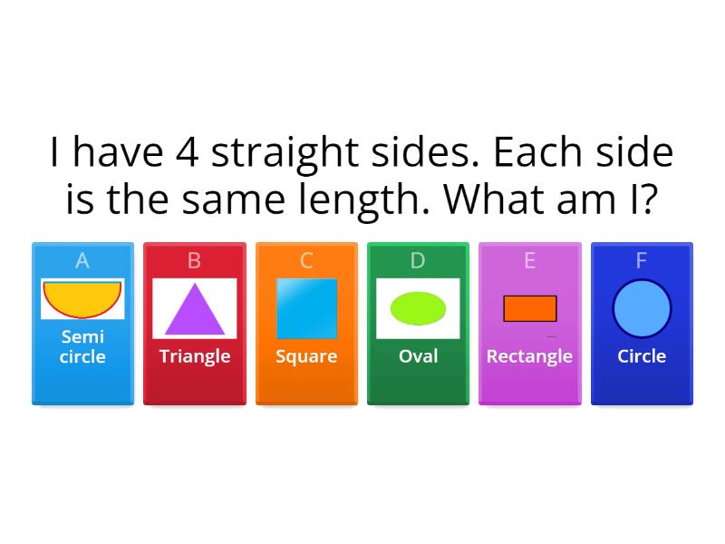 2d Shapes Quiz