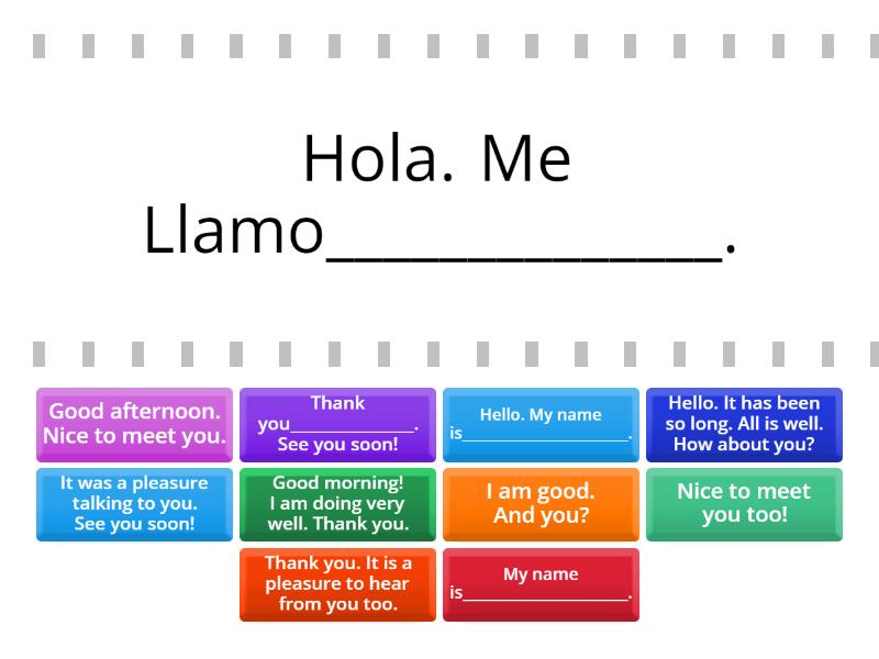 Match Up Activity - Conociendo Personas - Respuestas - Cada oveja con ...