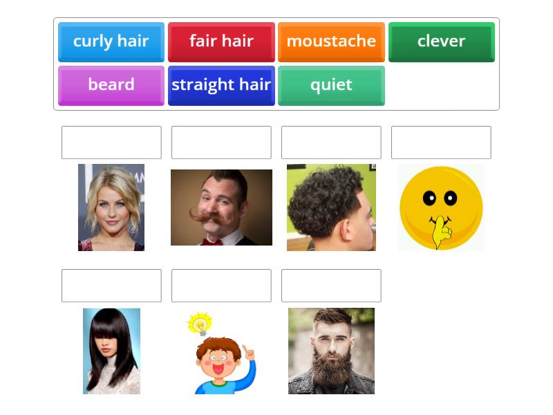 describing words - Match up