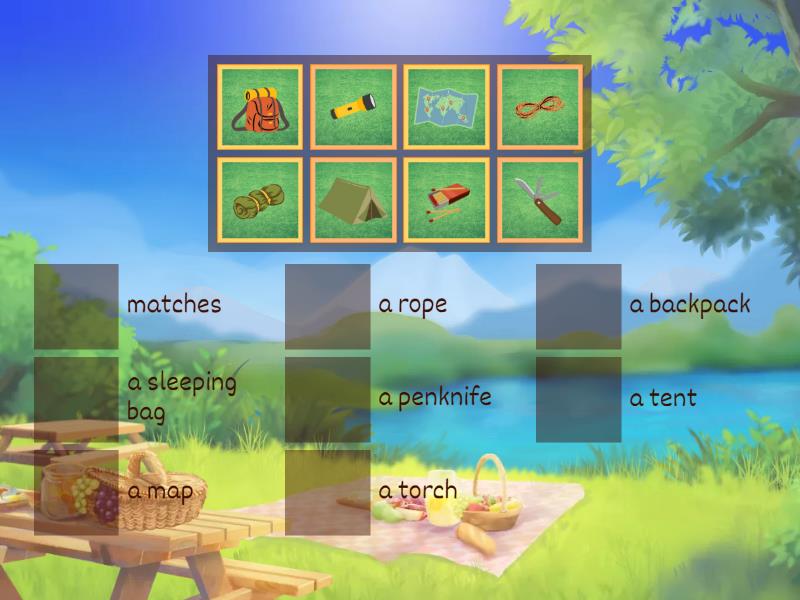 At the camp - Match up