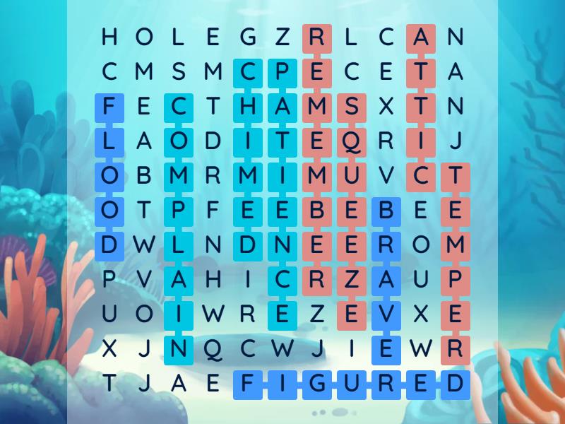 Flooded: A Katrina Story - Vocabulary Word Find - Sopa de letras