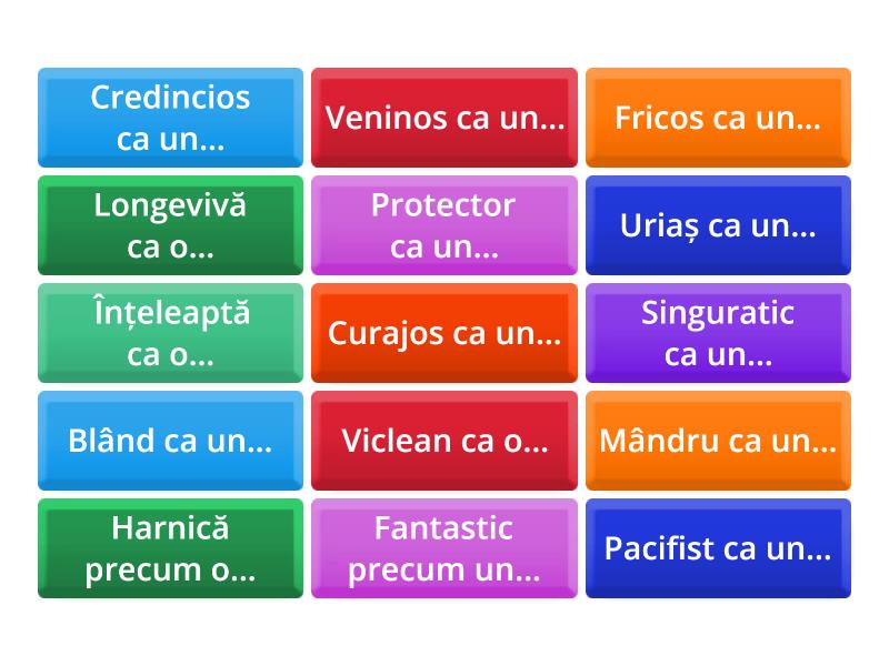 Animale simbol - Flip tiles