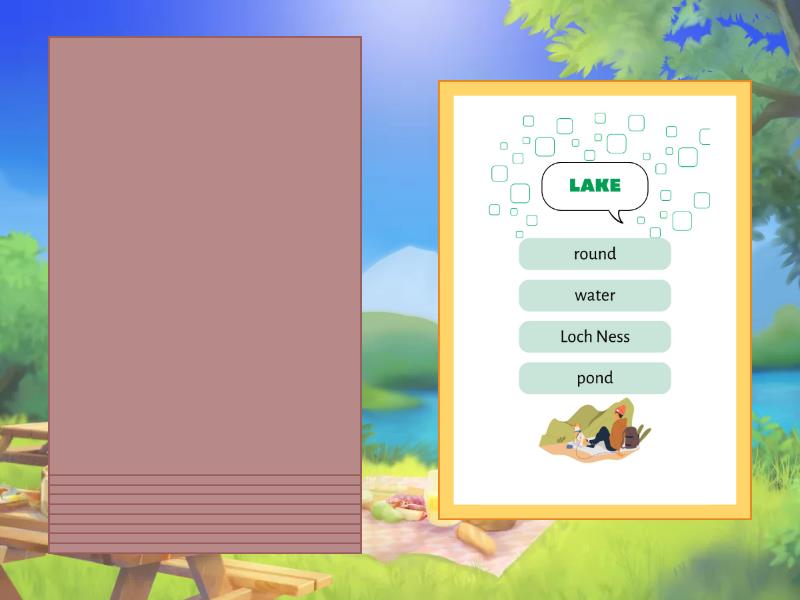 Taboo nature - Speaking cards