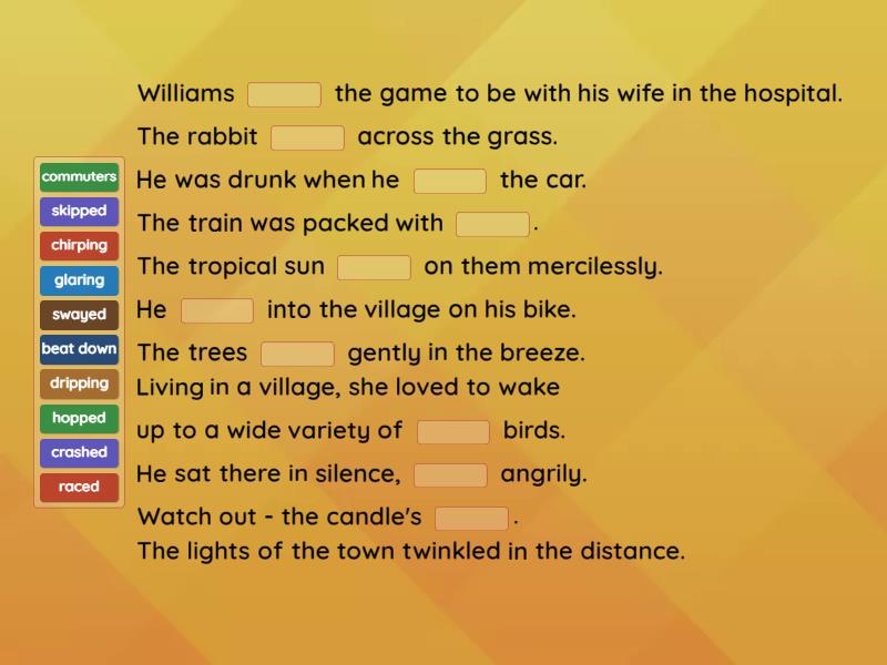 B2 Unit 1B Writing - Complete the sentence