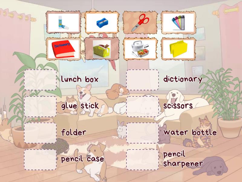 School things - Match up