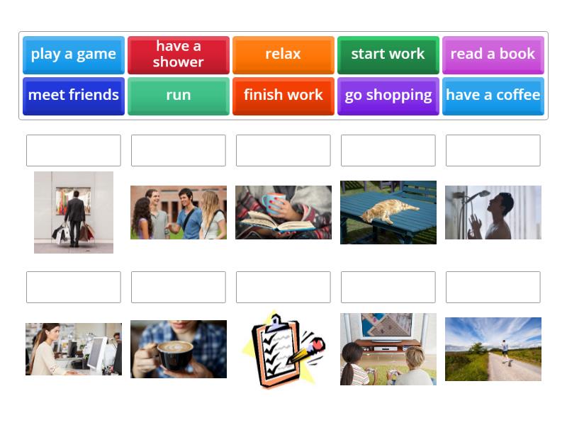 RoadMap A1 unit 5A - Match up