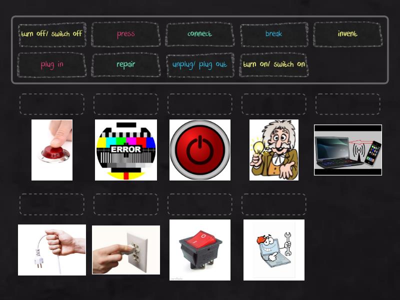 Using technology - Une las parejas