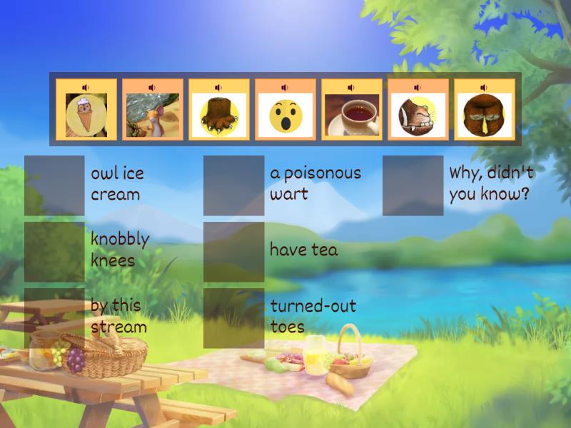 The Gruffalo Lesson 3 Matching - Associação