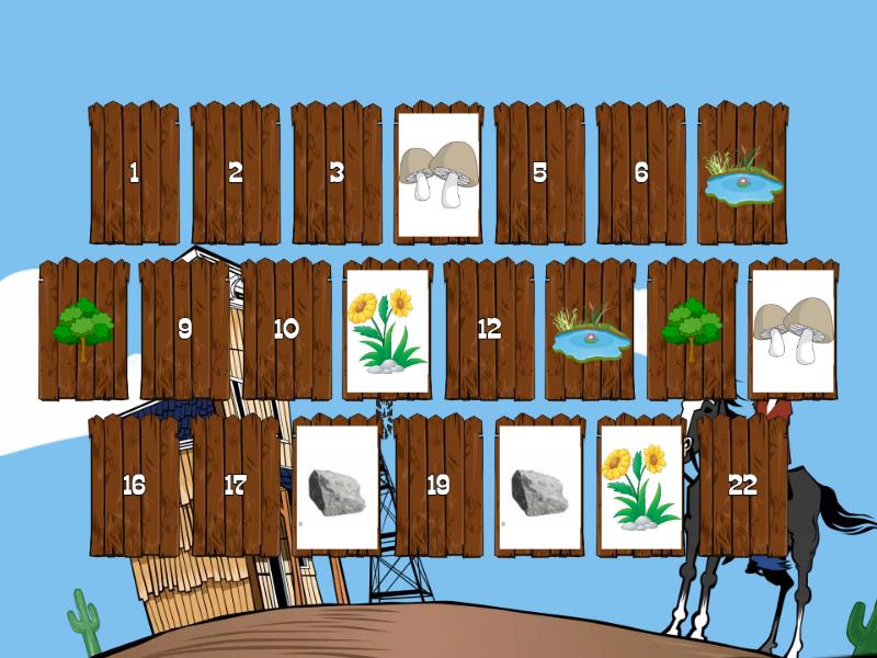 Unit 1: Nature - Matching pairs