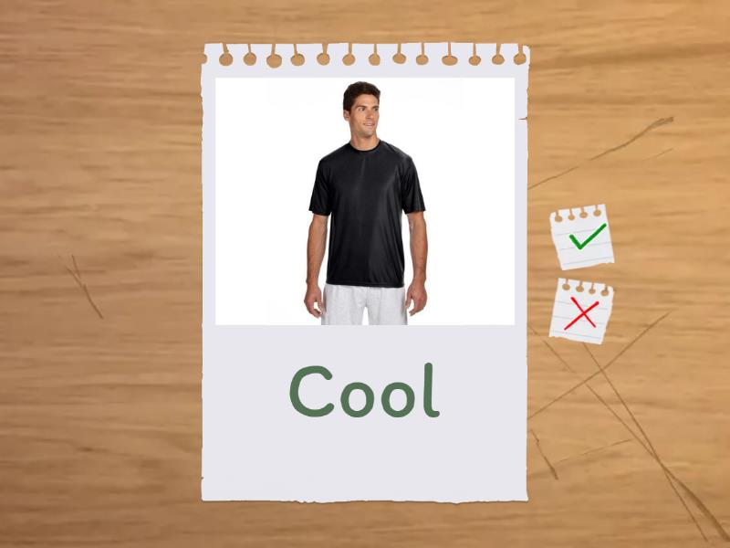 Adjectives to describe clothes - Vocabulary flashcards - Flash cards