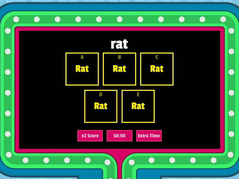 rat - Gameshow quiz