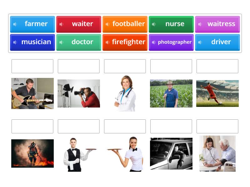 Professions - Match up
