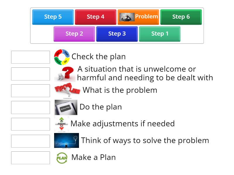 How to Solve a Problem Level 1 - Match up