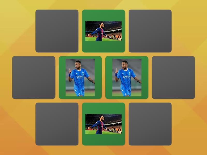 Football - Matching pairs