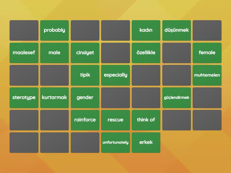 unit 4 - Matching pairs