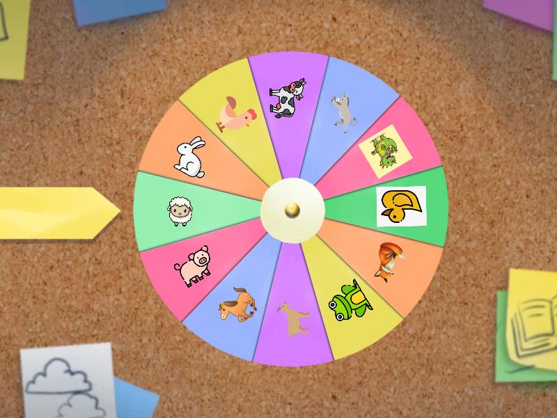Animals - Spin the wheel