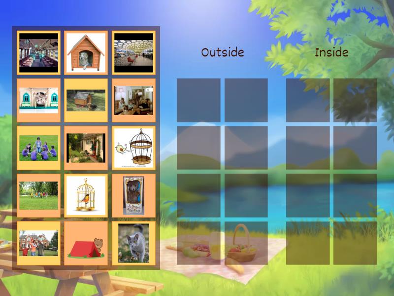 outside inside - Group sort