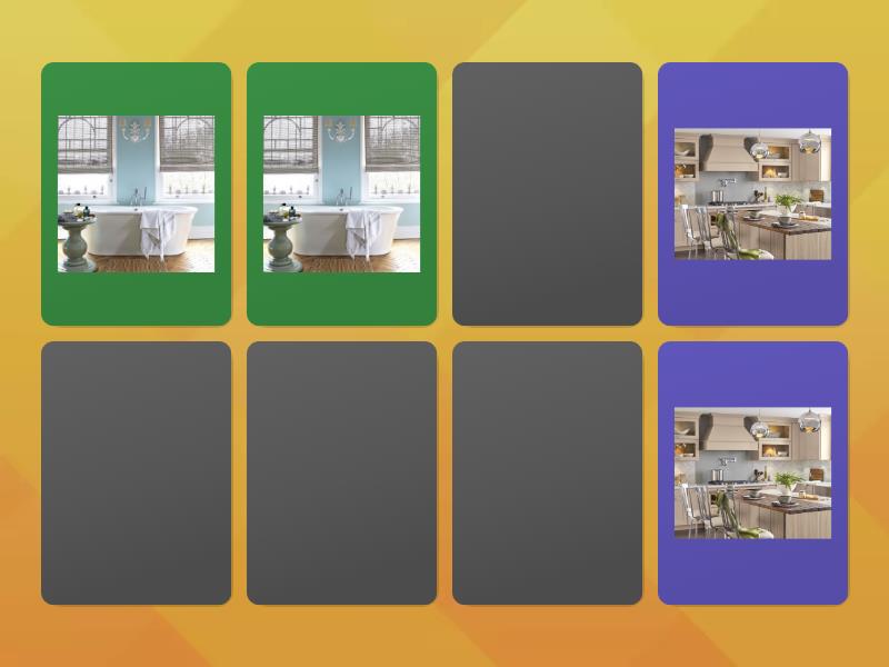 Rooms - Matching pairs