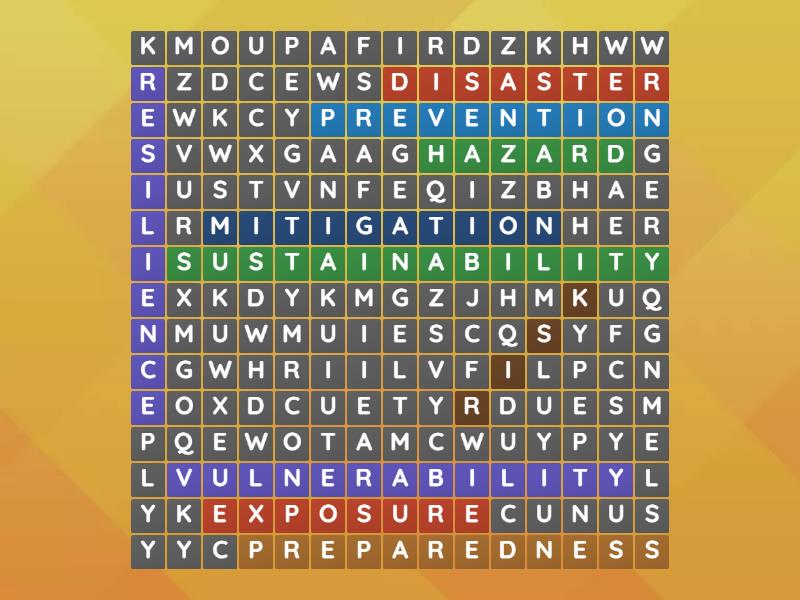 ICE BREAKER - Wordsearch