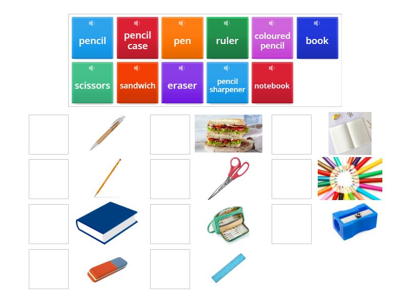 Go Getter (1) 0.3 In the classroom - Match up