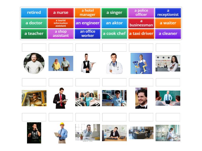Professions - Match up