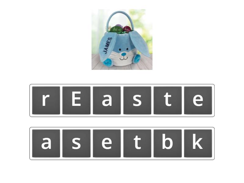 2kl. Easter - Anagram