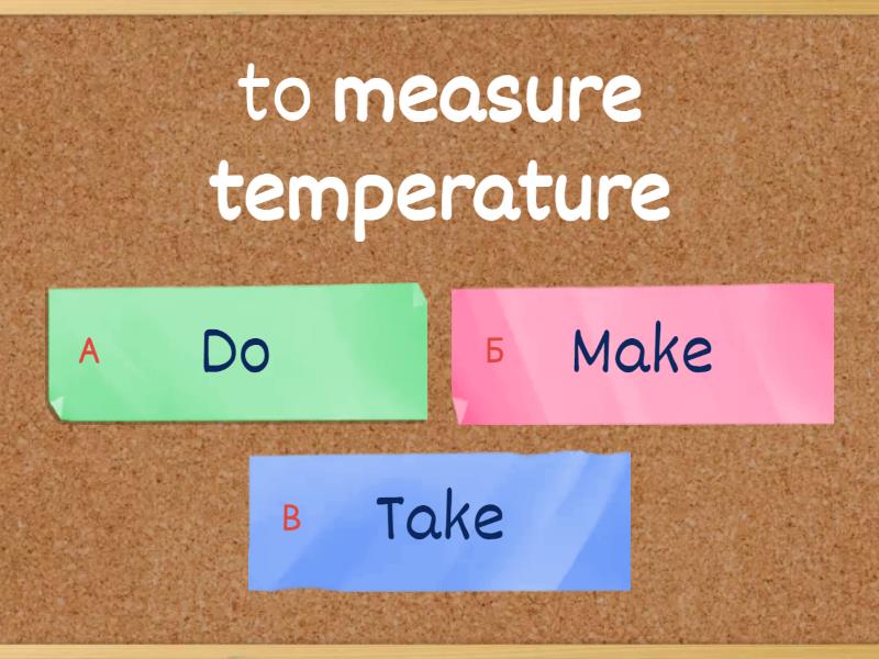 4 E DO/MAKE/TAKE SOL INT - Quiz
