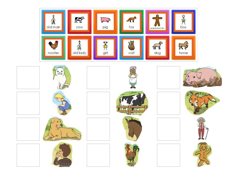 SF The Gingerbread Man characters - Une las parejas