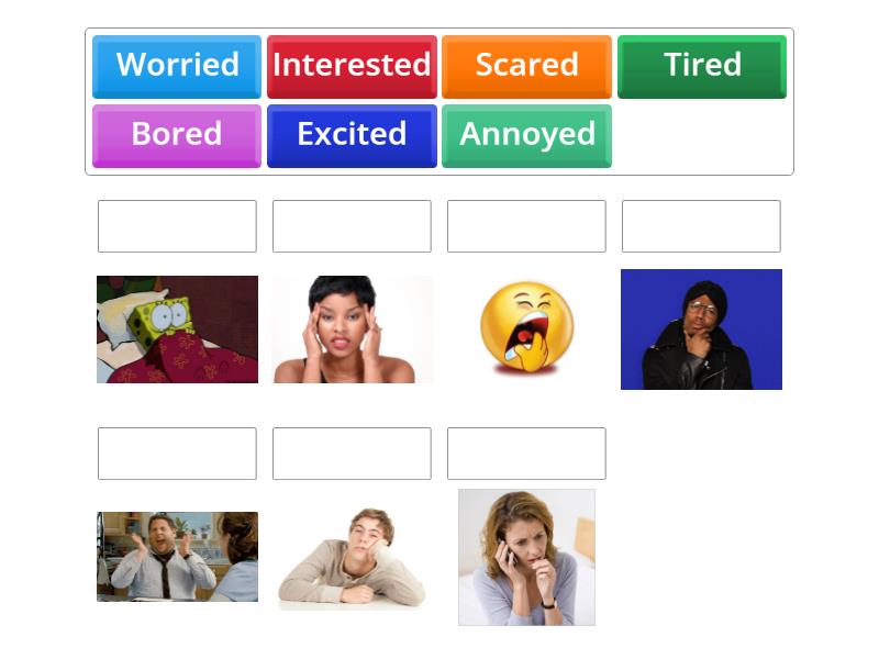 How do you feel? - Match up