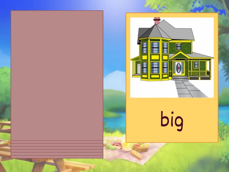 adjectives to describe a house - Random cards