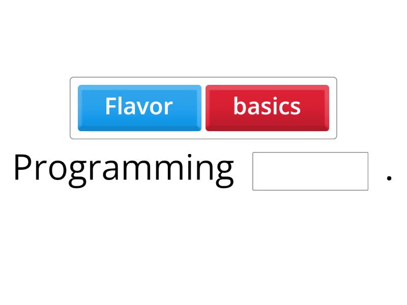 Identify Coding in tow word. - Complete the sentence