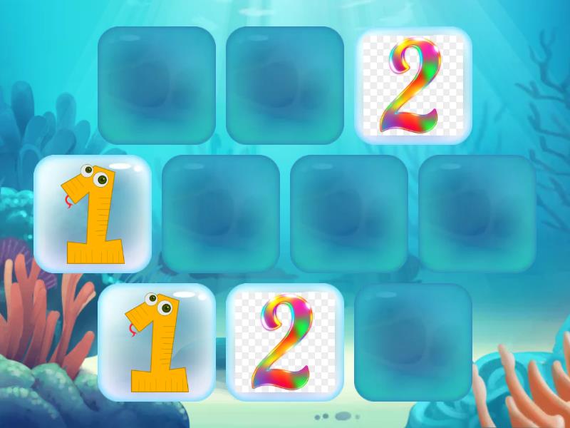 Lets match Numbers - Matching pairs